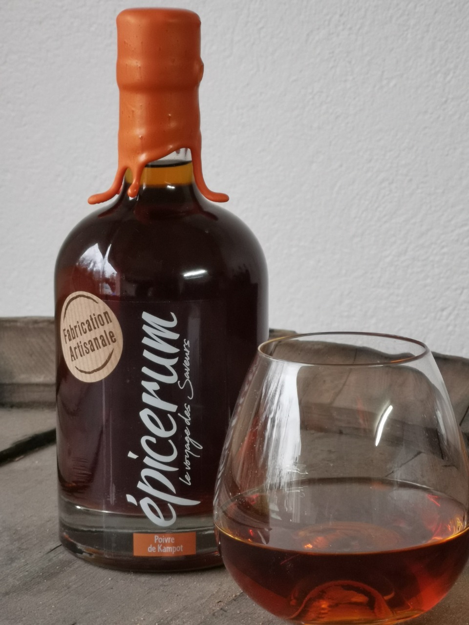 Rhum de Trinidad & Tobago au poivre de Kampot 39.20° 500ml - Epicerum